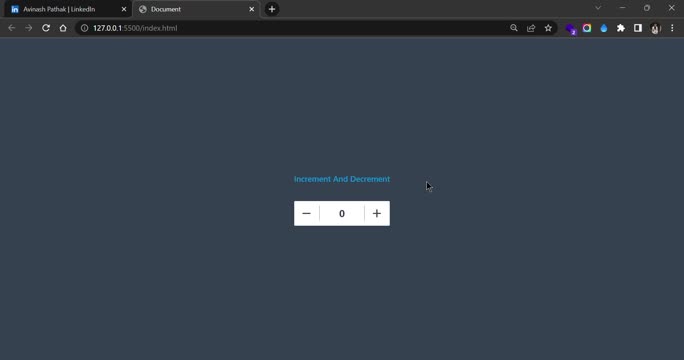 Avinash Pathak on LinkedIn: #html #css #javascript Avinash Pathak on LinkedIn: #html #css #javascript