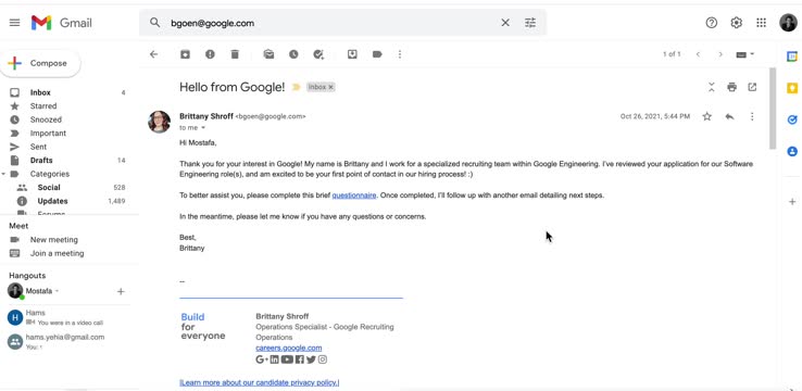 Mostafa Yehia on LinkedIn: #google #interview Mostafa Yehia on LinkedIn: #google #interview