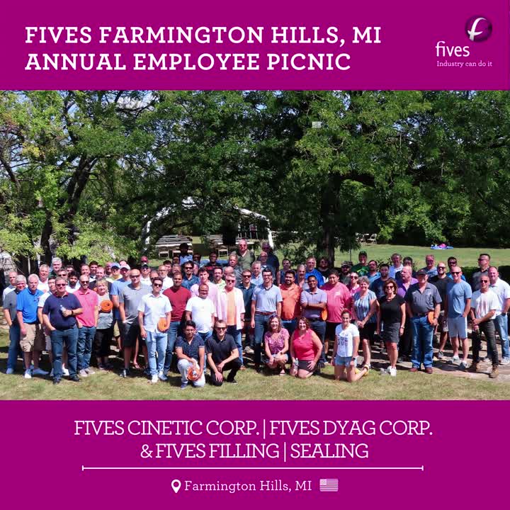 Fives Farmington Hills., MI-Annual Employee Picnic | Fives DyAG Corp. Fives Farmington Hills., MI-Annual Employee Picnic | Fives DyAG Corp.