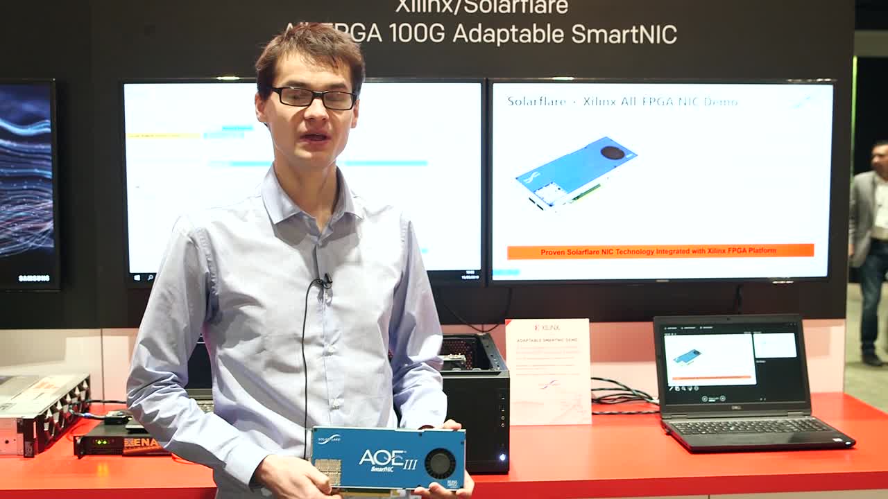 Xilinx on LinkedIn: All-FPGA 100G SmartNIC demo Xilinx on LinkedIn: All-FPGA 100G SmartNIC demo