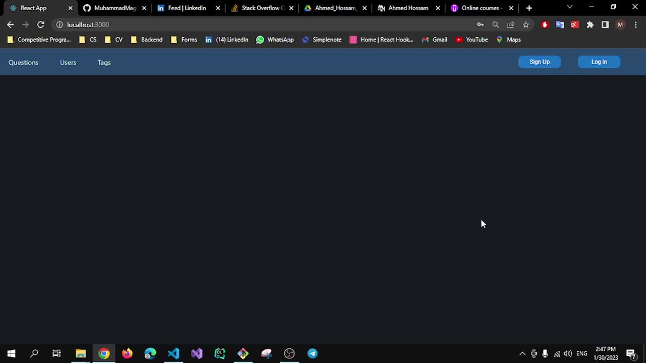 Mohamed Magdy on LinkedIn: #reactjs #nodejs #expressjs #mongodb Mohamed Magdy on LinkedIn: #reactjs #nodejs #expressjs #mongodb