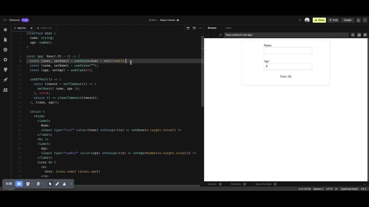 #react #reacthooks #typescript #javascript | Firdavs Gafurjonov #react #reacthooks #typescript #javascript | Firdavs Gafurjonov