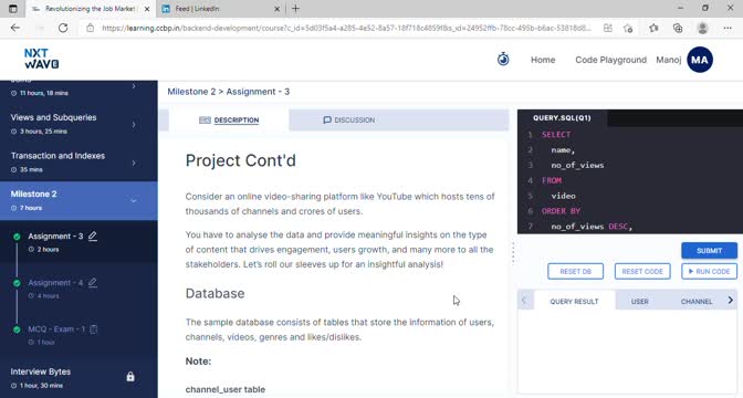 Manoj Bandari on LinkedIn: #30daysofcodechallenge #database #sqlite ... Manoj Bandari on LinkedIn: #30daysofcodechallenge #database #sqlite ...