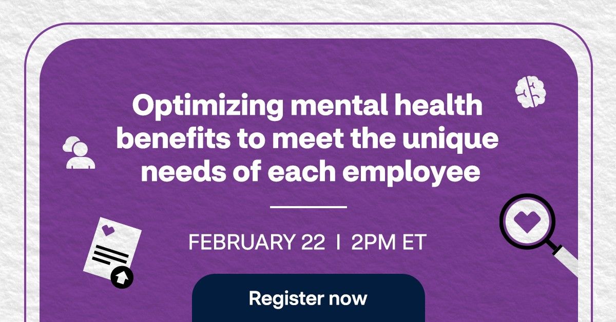 Darryl Robinson on LinkedIn: Optimizing mental health benefits for each ... Darryl Robinson on LinkedIn: Optimizing mental health benefits for each ...