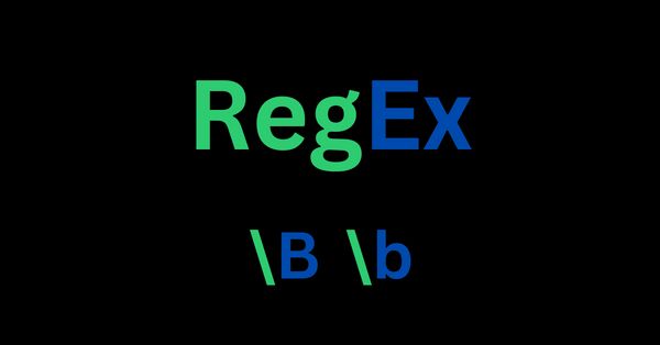In regular expressions, “B” or In regular expressions, “B” or