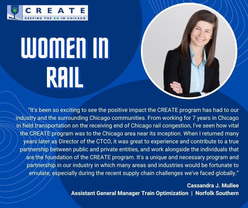#createprogramchicago #womeninrail | CREATE Program Chicago #createprogramchicago #womeninrail | CREATE Program Chicago