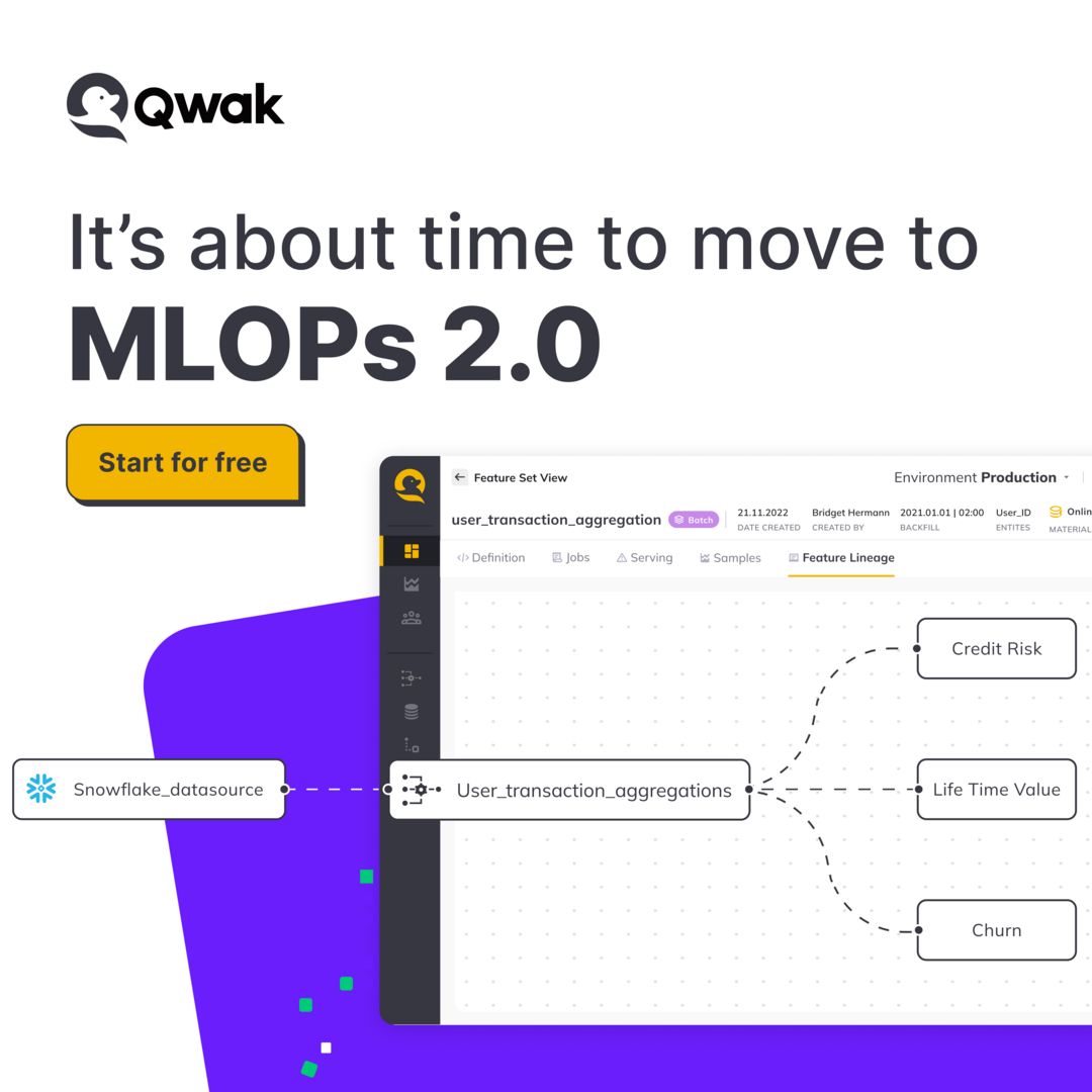 Qwak (Acquired by JFrog) on LinkedIn: Qwak Qwak (Acquired by JFrog) on LinkedIn: Qwak