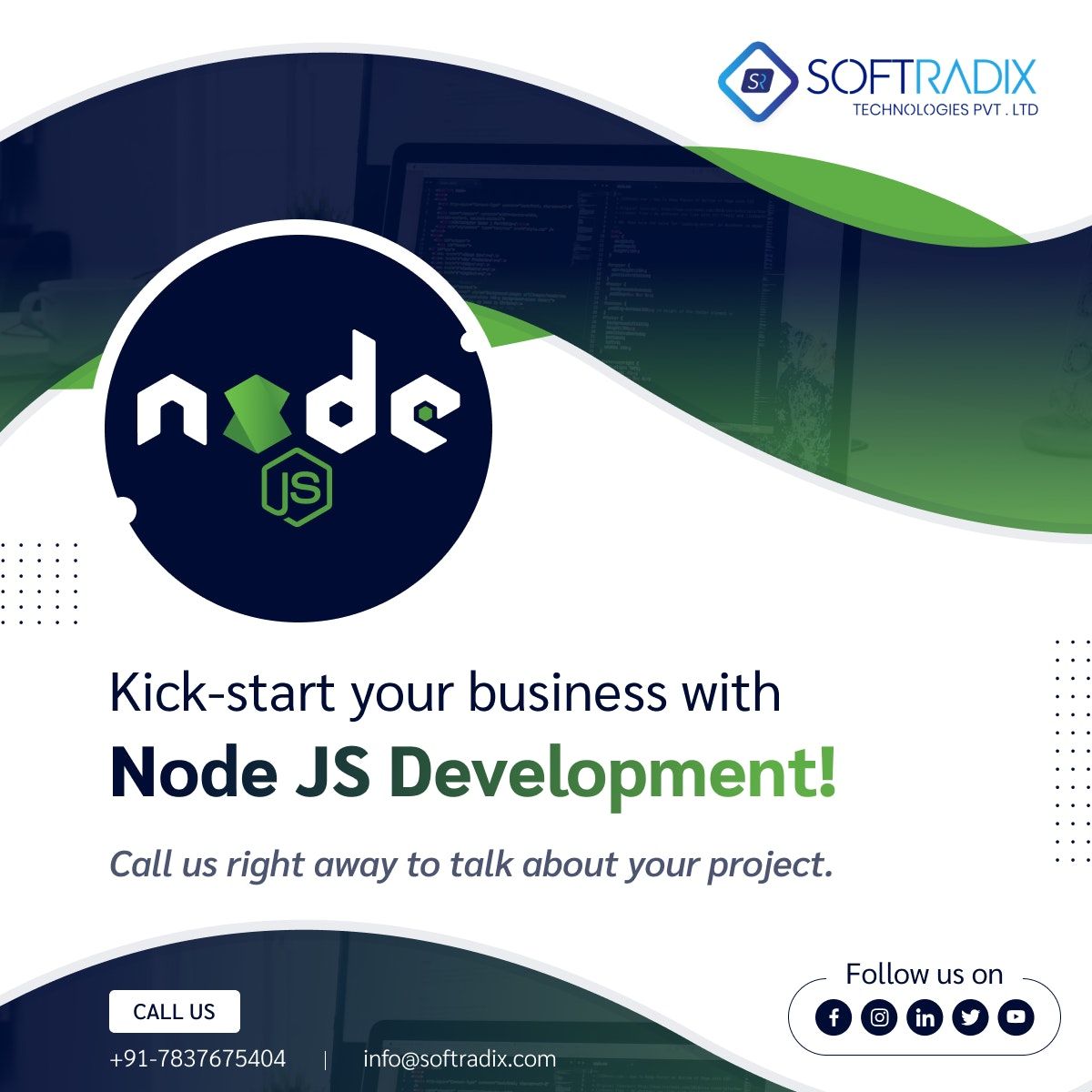 SoftRadix Technologies Pvt. Ltd. on LinkedIn: #softradix #nodejs # ... SoftRadix Technologies Pvt. Ltd. on LinkedIn: #softradix #nodejs # ...
