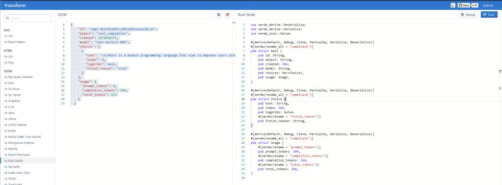 Bruno Capuano on LinkedIn: #Rust 🦀 – Serializing and Deserializing data ... Bruno Capuano on LinkedIn: #Rust 🦀 – Serializing and Deserializing data ...