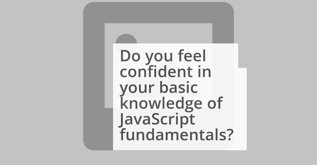 JavaScript Fundamentals You Should Master Before You Learn React ... JavaScript Fundamentals You Should Master Before You Learn React ...