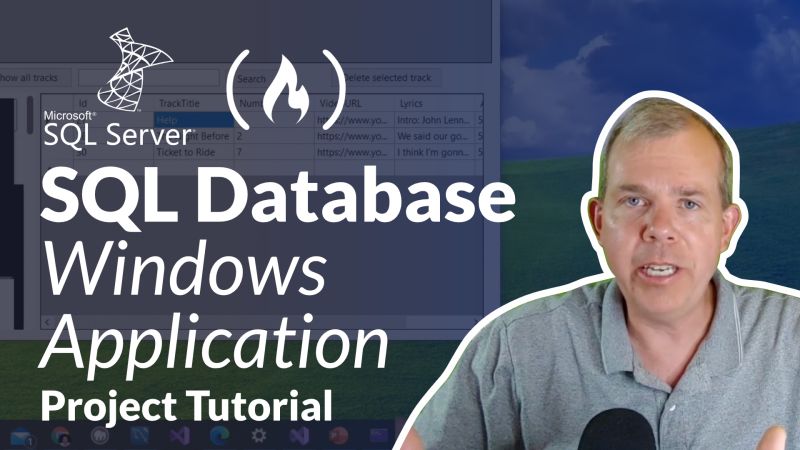 Create a SQL Database App with a Windows GUI | freeCodeCamp Create a SQL Database App with a Windows GUI | freeCodeCamp