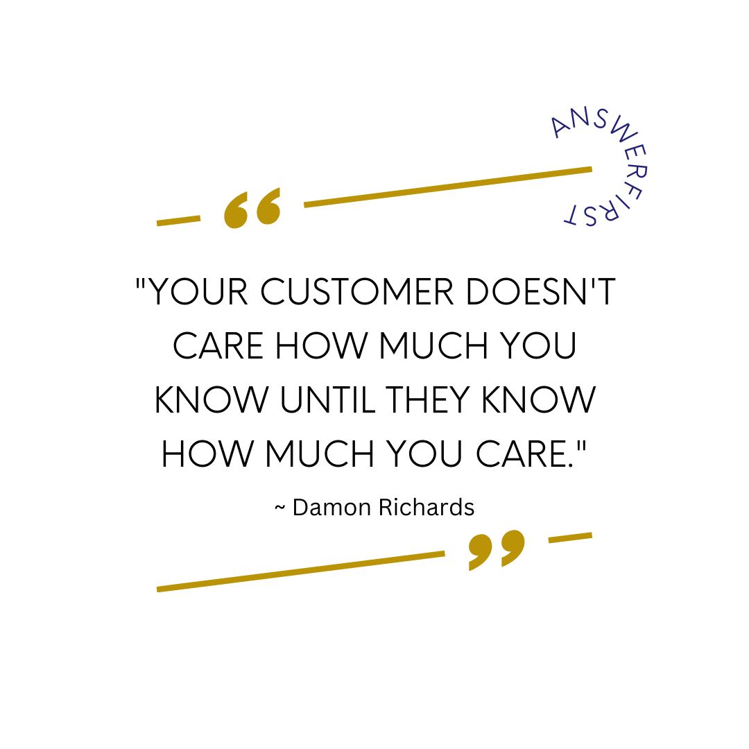 AnswerFirst Communications, Inc. on LinkedIn: #customersfirst AnswerFirst Communications, Inc. on LinkedIn: #customersfirst