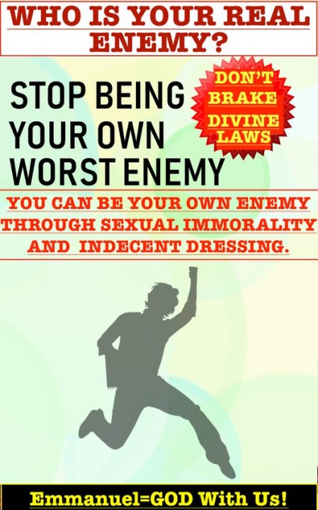 WHO IS YOUR REAL ENEMY? WHO IS YOUR REAL ENEMY?