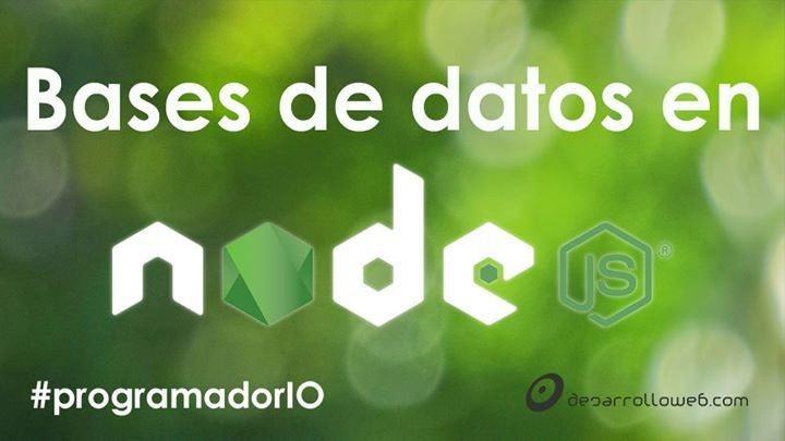 Bases de datos en NodeJS Bases de datos en NodeJS