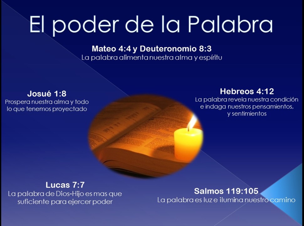 La Palabra de Dios tiene poder La Palabra de Dios tiene poder