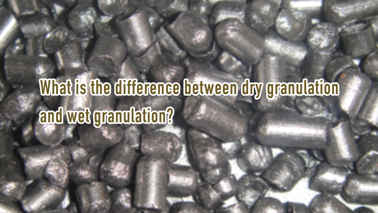 What is the difference between dry granulation and wet granulation? What is the difference between dry granulation and wet granulation?