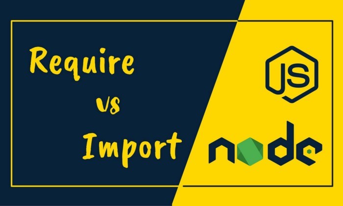 Compare require() Vs Import in Javascript Compare require() Vs Import in Javascript