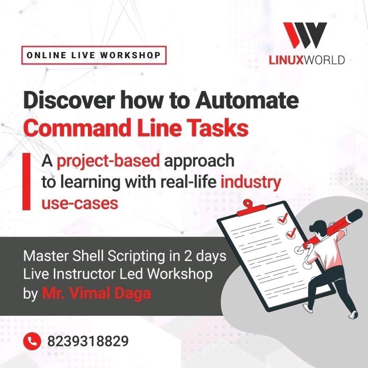 Two Days Shell Scripting Workshop Two Days Shell Scripting Workshop