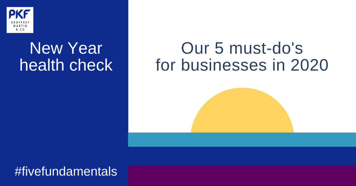 A New Year ‘health check’ for your business A New Year ‘health check’ for your business