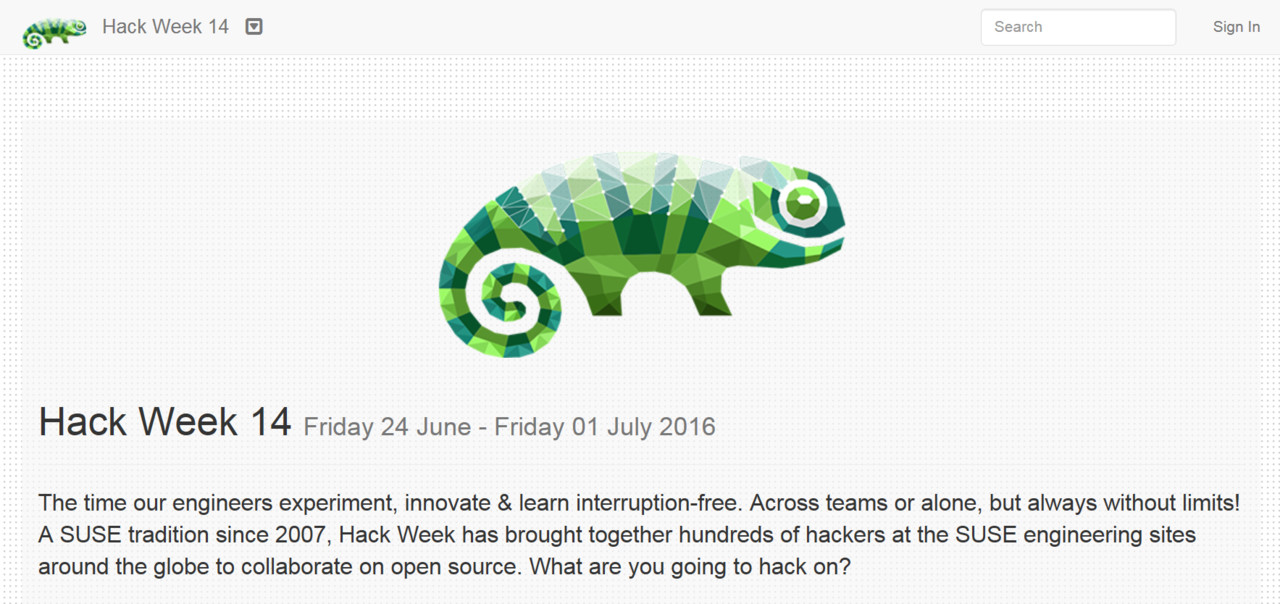 SUSE Hack Week unites hundred of hackers SUSE Hack Week unites hundred of hackers