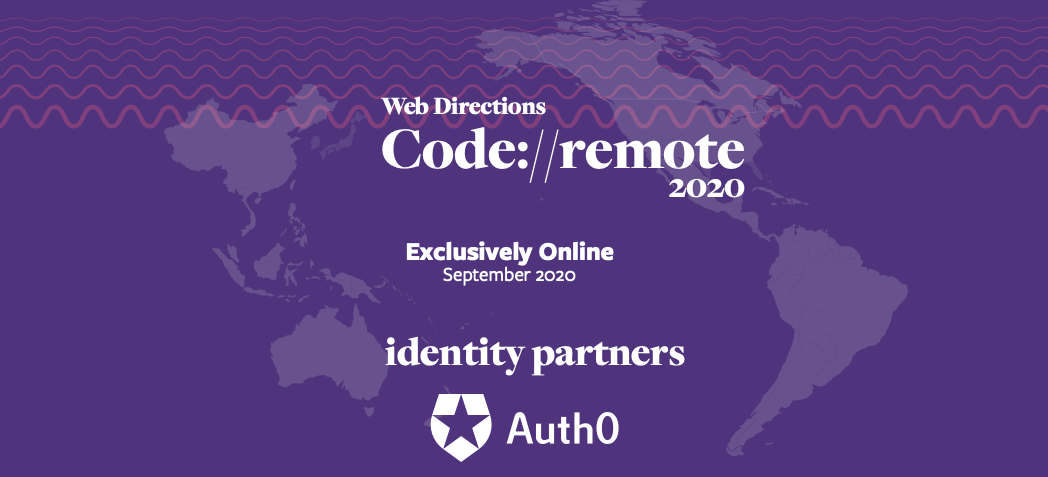Auth0–our identity partner for Code://Remote | John Allsopp Auth0–our identity partner for Code://Remote | John Allsopp