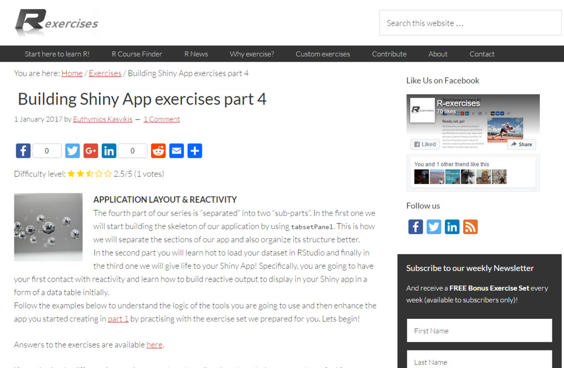 Building Shiny Apps exercises part 4 Building Shiny Apps exercises part 4