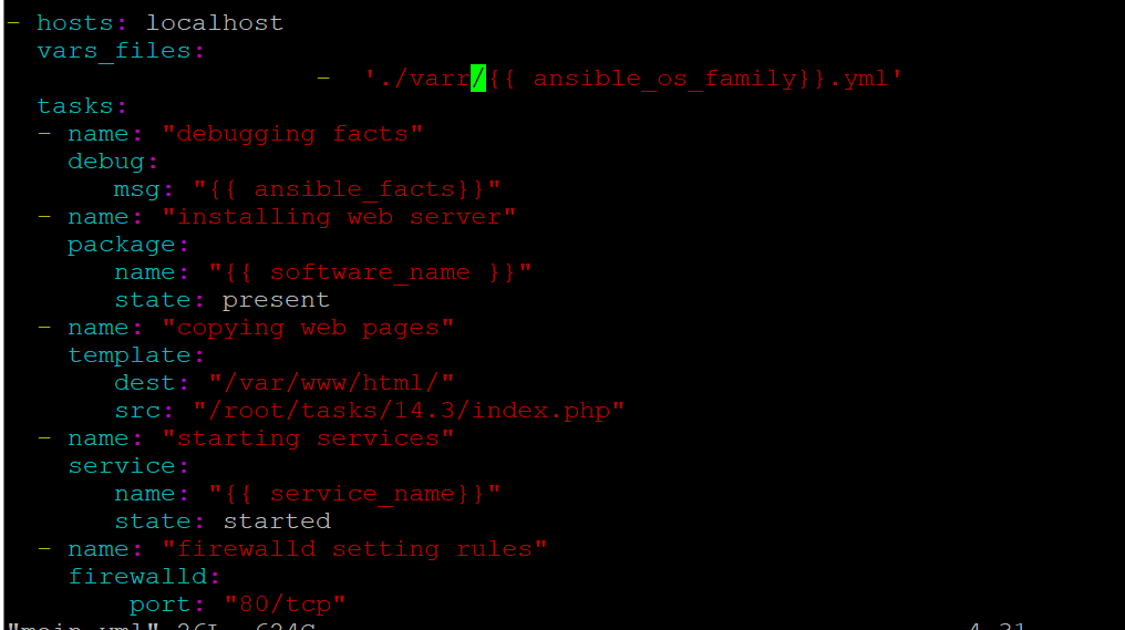 Ansible Playbook to dynamically load variable. Ansible Playbook to dynamically load variable.