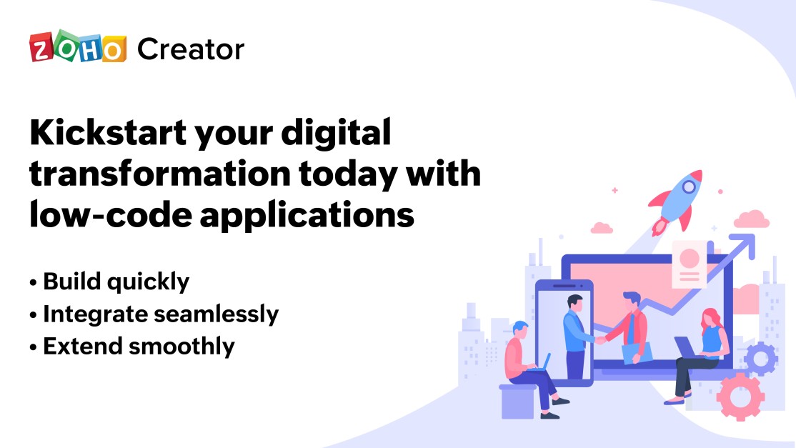 Zoho on LinkedIn: Zoho Creator: Best Low-Code Custom Application ... Zoho on LinkedIn: Zoho Creator: Best Low-Code Custom Application ...