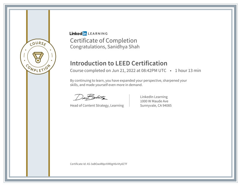 Sanidhya Shah on LinkedIn: Certificate of Completion Sanidhya Shah on LinkedIn: Certificate of Completion