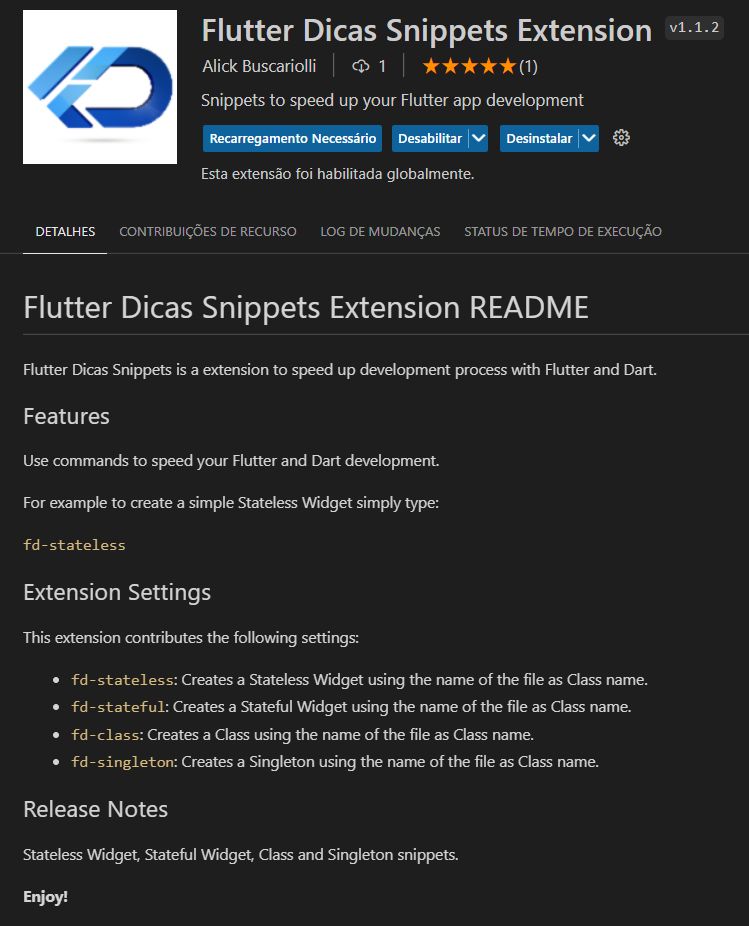 Alick Buscariolli on LinkedIn: #flutter #dart #visualstudiocode # ... Alick Buscariolli on LinkedIn: #flutter #dart #visualstudiocode # ...