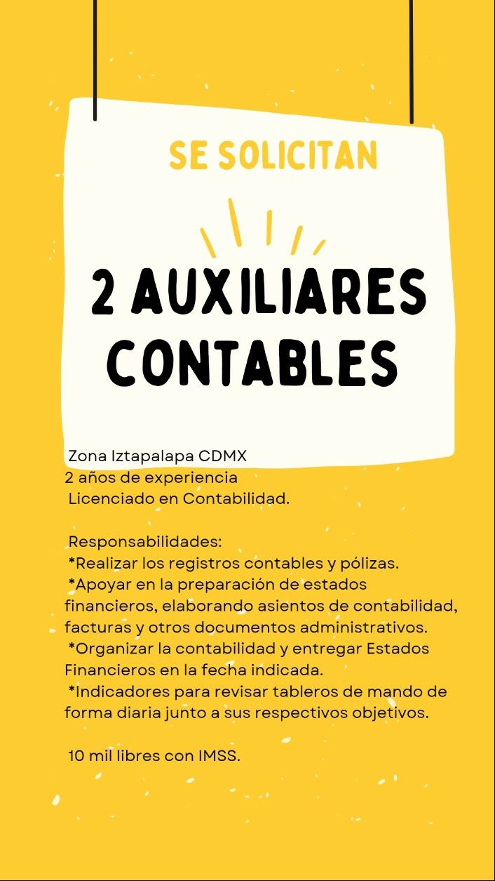 Claudia Barbiere on LinkedIn: #auxiliarcontable Claudia Barbiere on LinkedIn: #auxiliarcontable