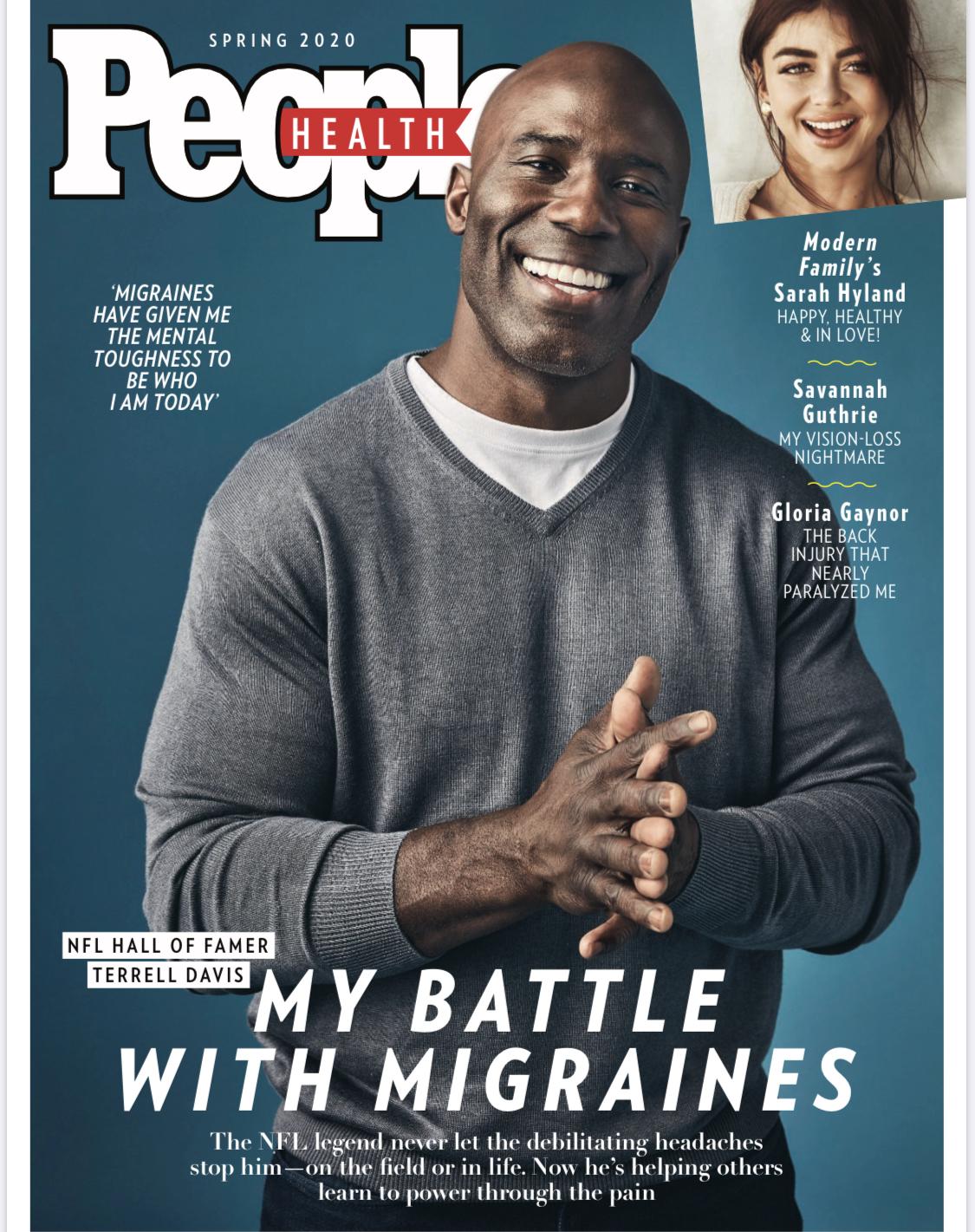 Terrell Davis on LinkedIn: #migraine #peoplemagazine | 37 comments Terrell Davis on LinkedIn: #migraine #peoplemagazine | 37 comments