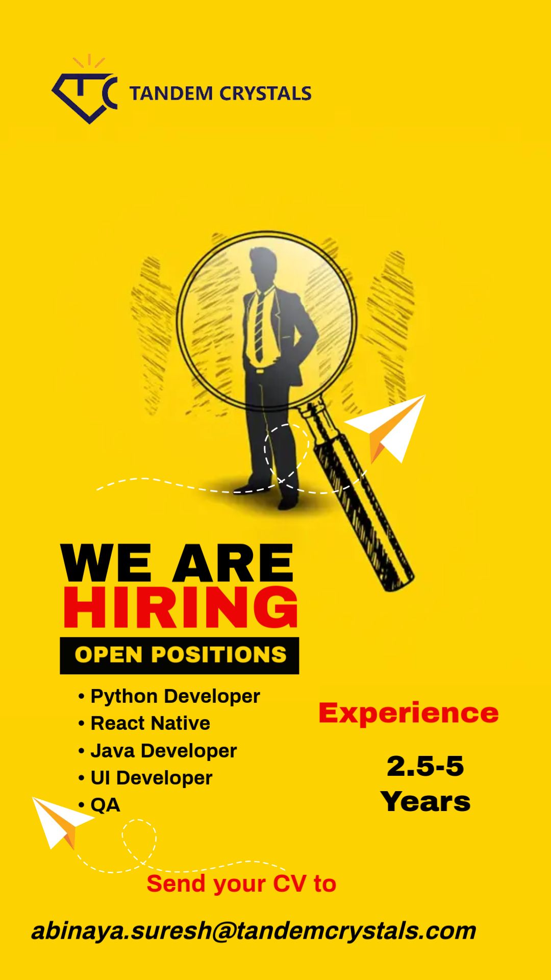 Abinaya Suresh on LinkedIn: #hiring #java #python #react #connections # ... Abinaya Suresh on LinkedIn: #hiring #java #python #react #connections # ...