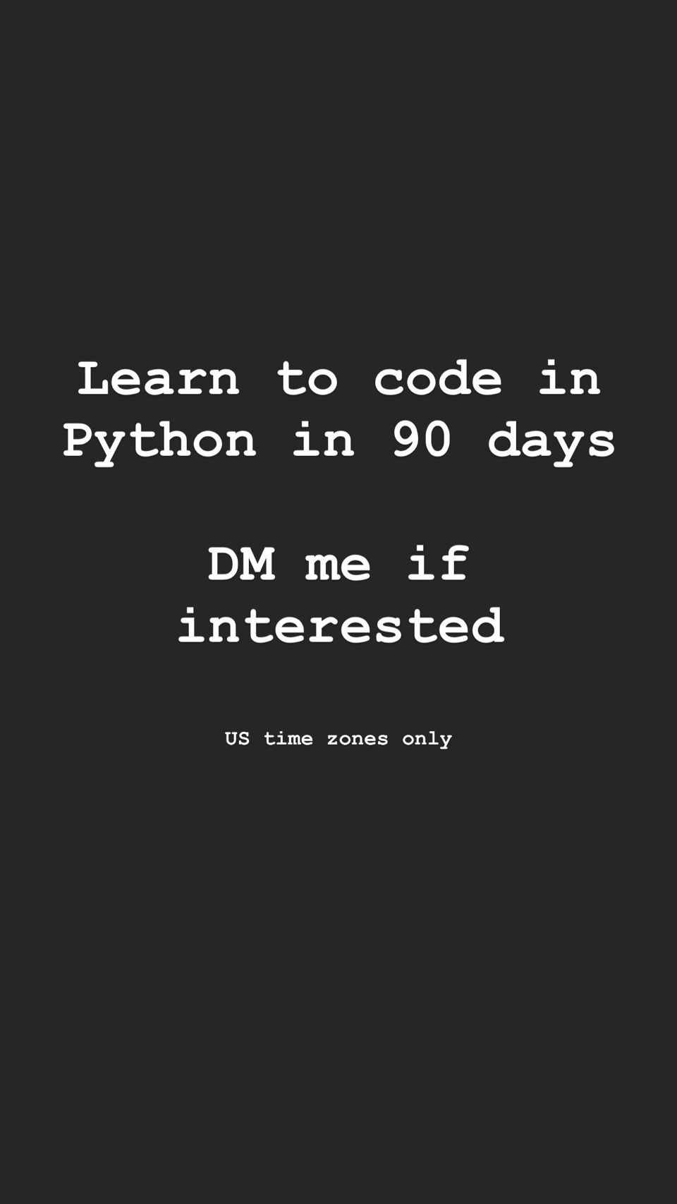 Steven P. on LinkedIn: #learntocode #pythonprogramming #codingisfun Steven P. on LinkedIn: #learntocode #pythonprogramming #codingisfun