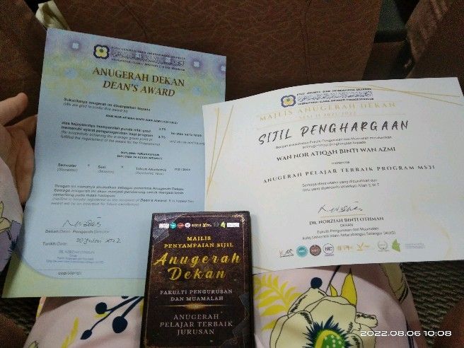Wan Nor Atiqah Binti Wan Azmi on LinkedIn: Alhamdulillah. At last my ... Wan Nor Atiqah Binti Wan Azmi on LinkedIn: Alhamdulillah. At last my ...