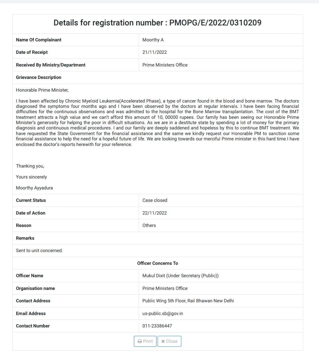 Moorthy A. on LinkedIn: Dear Friends I have been in treatment for Blood ... Moorthy A. on LinkedIn: Dear Friends I have been in treatment for Blood ...