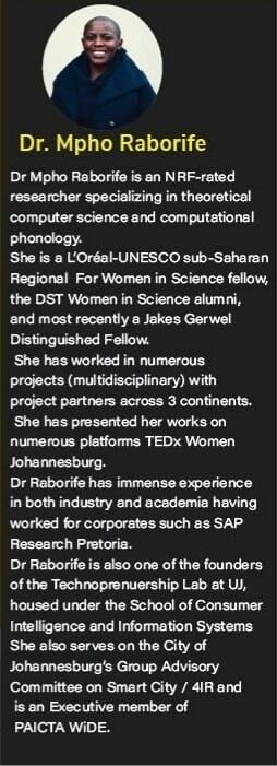 Saurabh Sinha on LinkedIn: We are excited that Prof Mpho Raborife, NRF ... Saurabh Sinha on LinkedIn: We are excited that Prof Mpho Raborife, NRF ...