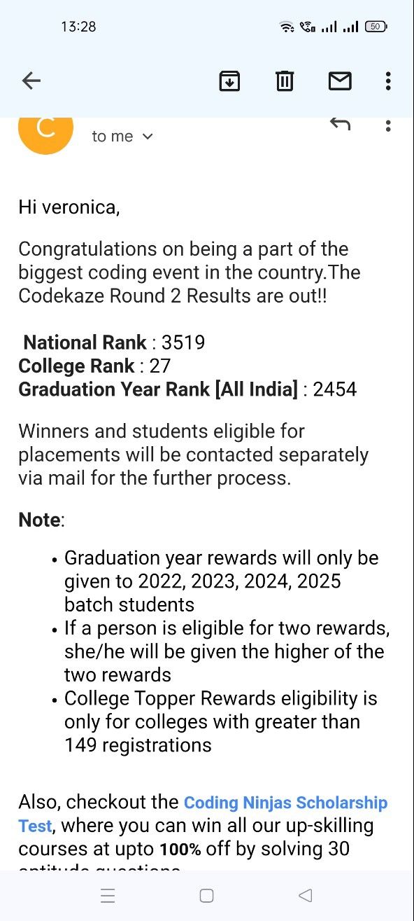Ritika Garg on LinkedIn: #codekaze #coding #codingninjas Ritika Garg on LinkedIn: #codekaze #coding #codingninjas