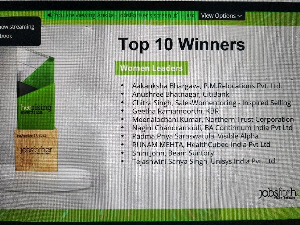 Geetha Ramamoorthi (MLE℠) on LinkedIn: #jobsforher #herrising | 205 ... Geetha Ramamoorthi (MLE℠) on LinkedIn: #jobsforher #herrising | 205 ...