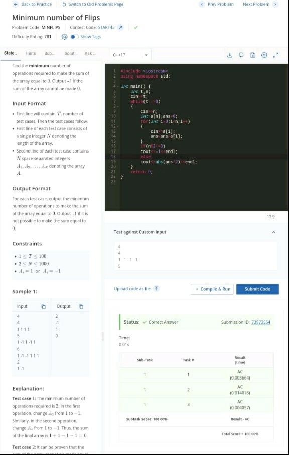 #coding #codechef #100daysofcodechallenge #happycoding #cpp #practice ... #coding #codechef #100daysofcodechallenge #happycoding #cpp #practice ...