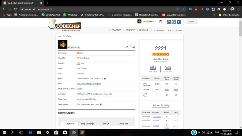 #codechef #coding #competitiveprogramming #cp | Rohit Rana | 65 comments #codechef #coding #competitiveprogramming #cp | Rohit Rana | 65 comments
