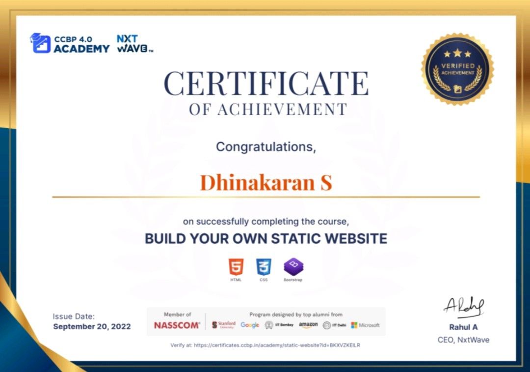 Dhinakaran S on LinkedIn: #python #css #html #learning #connections # ... Dhinakaran S on LinkedIn: #python #css #html #learning #connections # ...