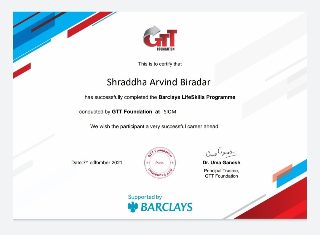 Shraddha Biradar on LinkedIn: Thank you Global Talent Track for your ... Shraddha Biradar on LinkedIn: Thank you Global Talent Track for your ...