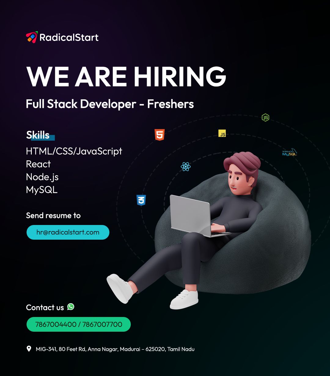 Abi Prakash J. on LinkedIn: #hiring #freshersvacancy #fresherscareer # ... Abi Prakash J. on LinkedIn: #hiring #freshersvacancy #fresherscareer # ...