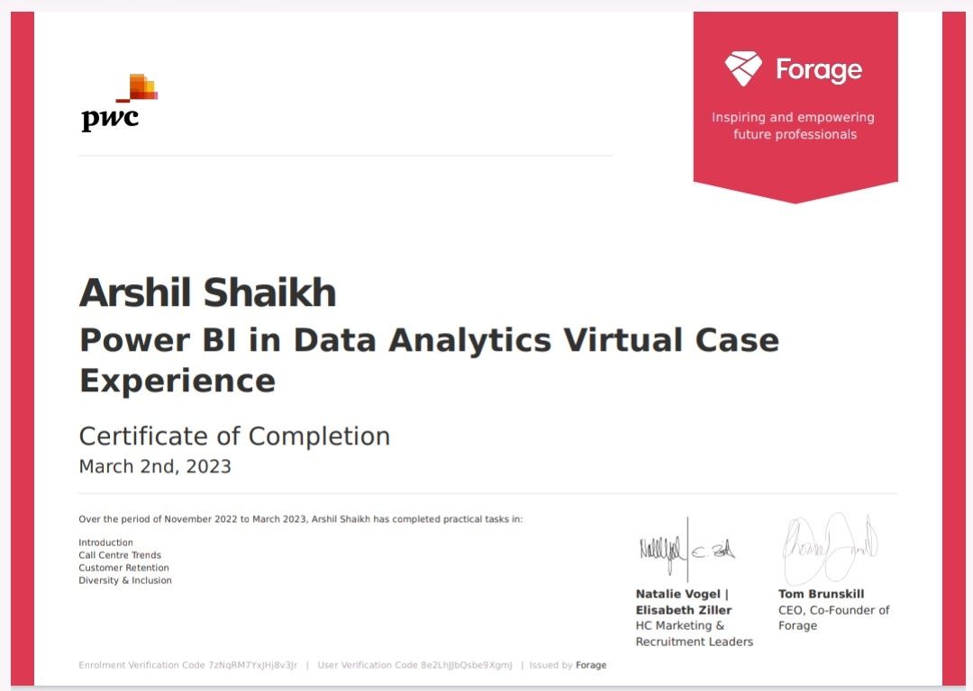 Shaikh Arshil on LinkedIn: #internship #powerbi #internship Shaikh Arshil on LinkedIn: #internship #powerbi #internship