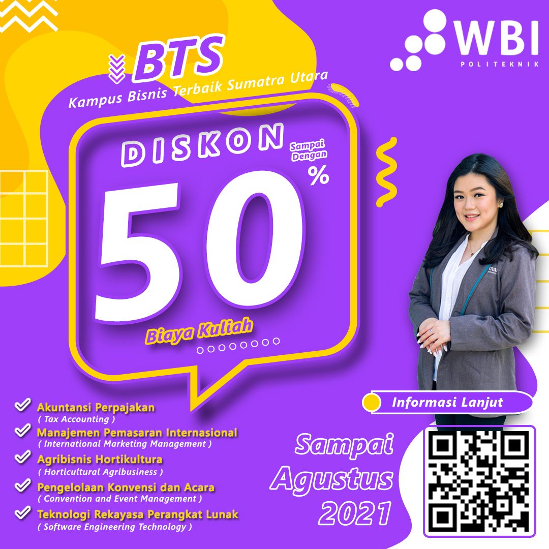 Politeknik WBI on LinkedIn: 🟣 BTS 🟣 Kampus Bisnis Terbaik Sumatera ... Politeknik WBI on LinkedIn: 🟣 BTS 🟣 Kampus Bisnis Terbaik Sumatera ...