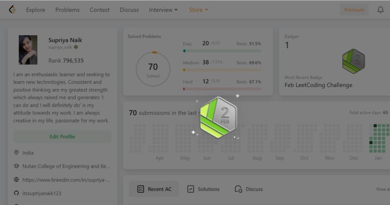 #leetcode #coding #consistency #problemsolving #badge #february2023 ... #leetcode #coding #consistency #problemsolving #badge #february2023 ...