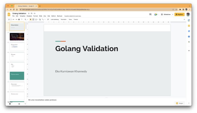 Programmer Zaman Now on LinkedIn: #programmerzamannow #golang #validation Programmer Zaman Now on LinkedIn: #programmerzamannow #golang #validation