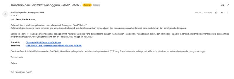 Fermi Naufal Akbar on LinkedIn: #ruangguru #kampusmerdeka #engineering ... Fermi Naufal Akbar on LinkedIn: #ruangguru #kampusmerdeka #engineering ...