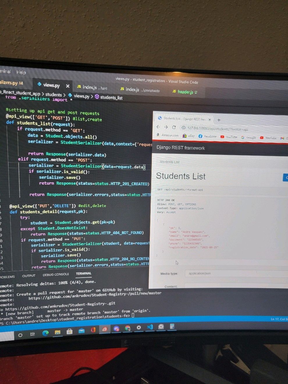 Andre Vasquez on LinkedIn: #programming #python #react #apidevelopment ... Andre Vasquez on LinkedIn: #programming #python #react #apidevelopment ...